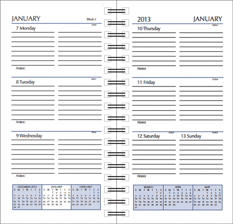 Free Printable Weekly Calendar For Every Style A